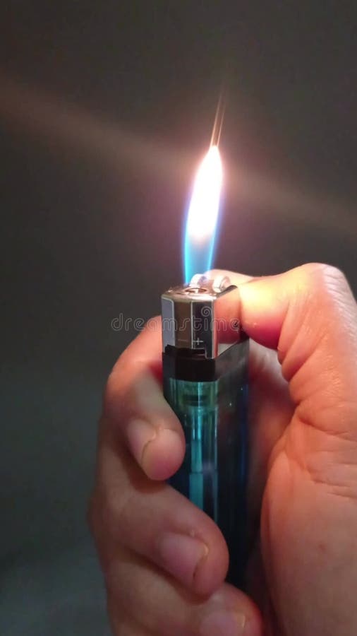 Hand Lighting a Match in Black Background Stock Footage - Video of ...
