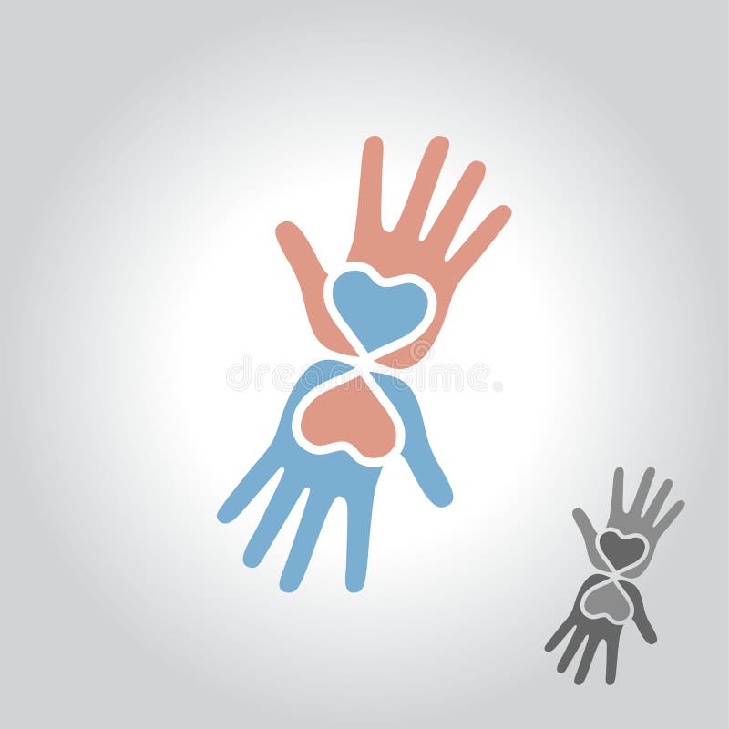 Hand Logo, Icon and Symbol Vector Illustration Stock Vector ...