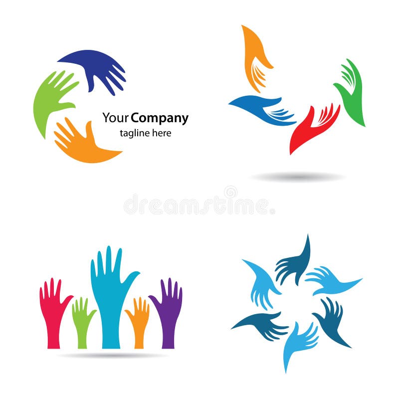 Hand logo images stock vector. Illustration of peace - 197642730