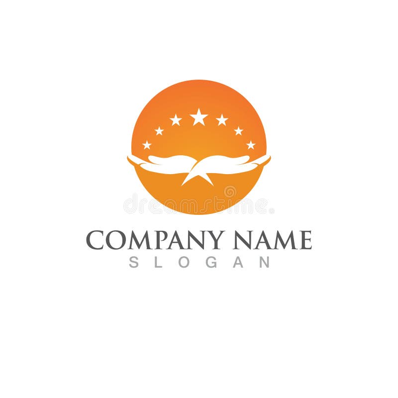 Hand Logo and Symbol Vector Icon Stock Vector - Illustration of sign ...