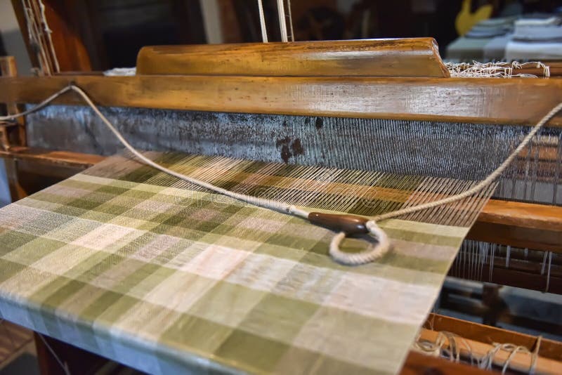 Hand loom, ancient device, editorial photography. Image of retro ...