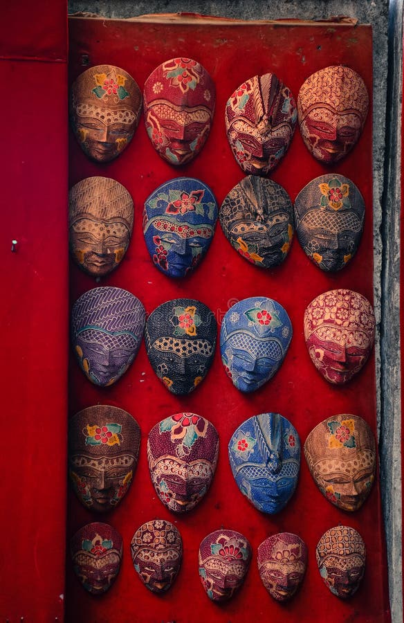 Java Mask stock image. Image of flower, batik, mystery - 38435435