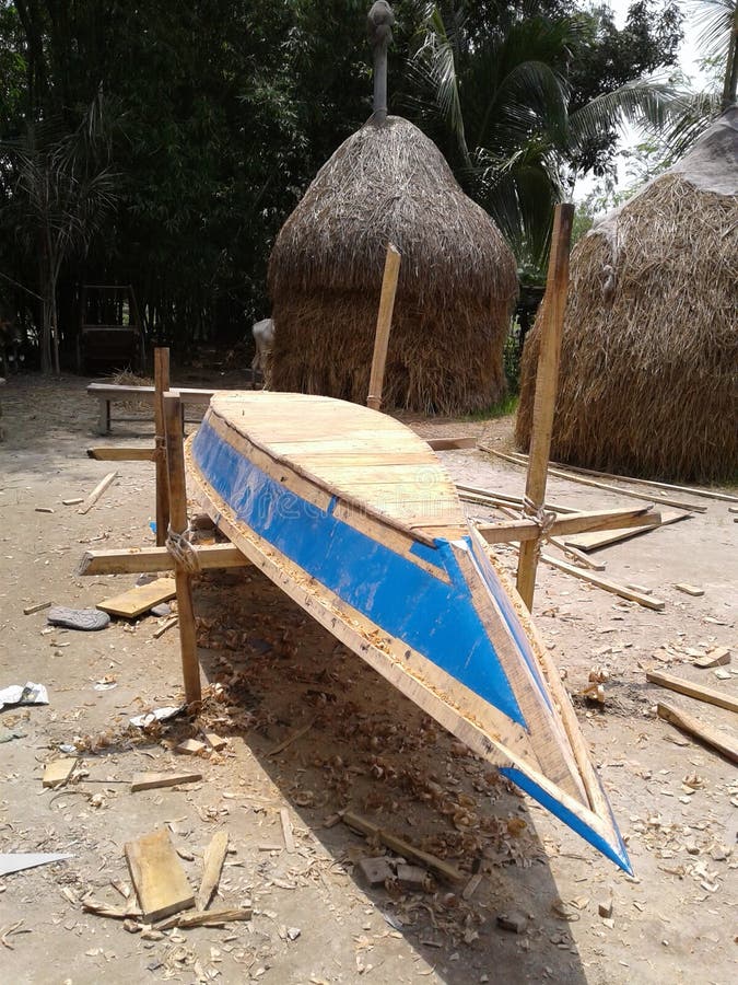 Hand made boat stock image. Image of traditinal, hand - 120269405