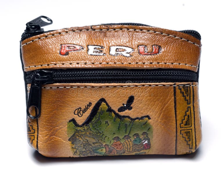 Hand Made Change Purse Peru Stock Image - Image of custom, pattern: 4653047