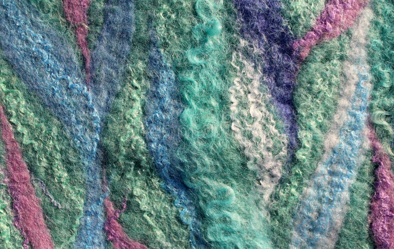 Art Color Felt Background Texture, Wool Handmade Textile Stock Image ...