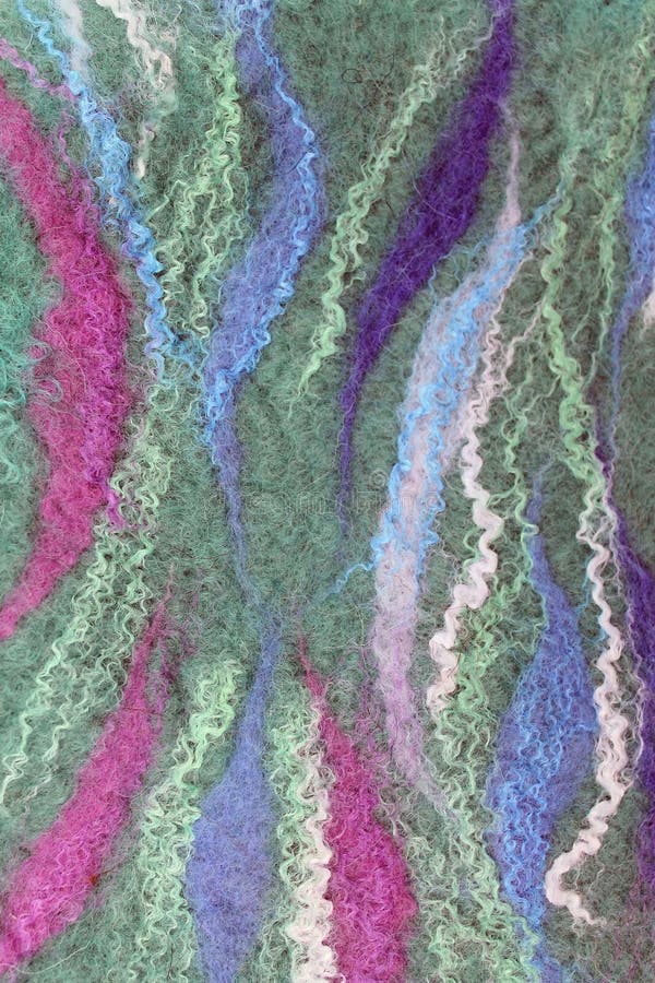 Art Color Felt Background Texture, Wool Handmade Textile Stock Image ...