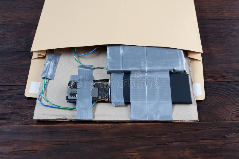 Hand Made Improvised Explosive Device with Plastic Explosive C-4 and ...