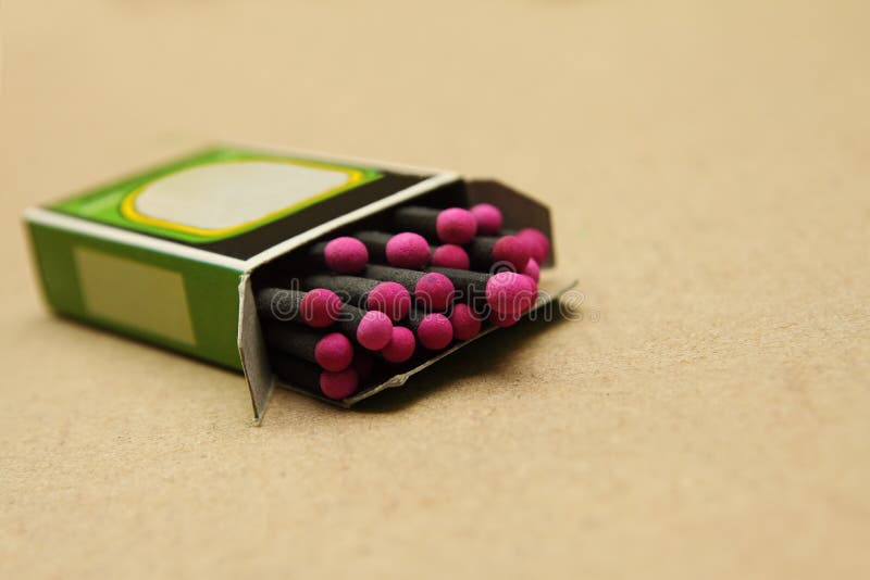 Hand Made Matchstick with Fire Crackers Stock Image - Image of diwali ...