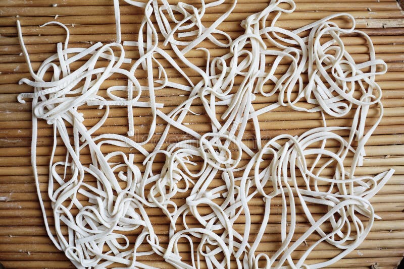 Hand-made Noodles stock photo. Image of homemade, healthy - 80121080