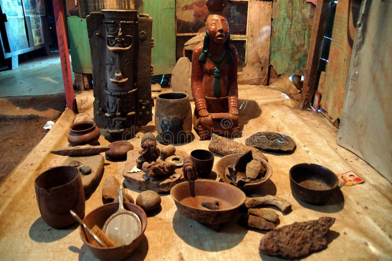 Hand Made Old Mayan Instruments Stock Photo - Image of traditional ...