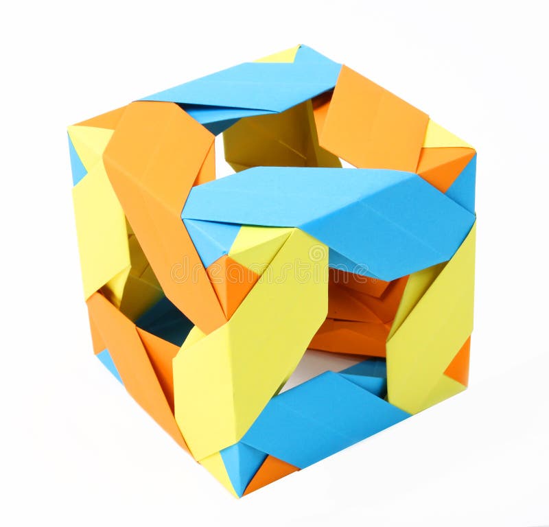 Hand made origami stock photo. Image of white, ornate - 13648446