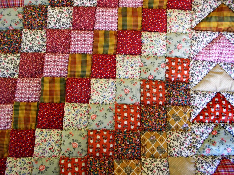 Geometric Lap Quilt Pattern Stock Photos - Free & Royalty-Free Stock ...