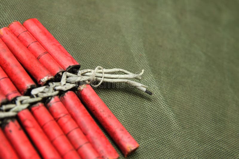 Hand Made Red Firecrackers stock photo. Image of diwali - 90551306