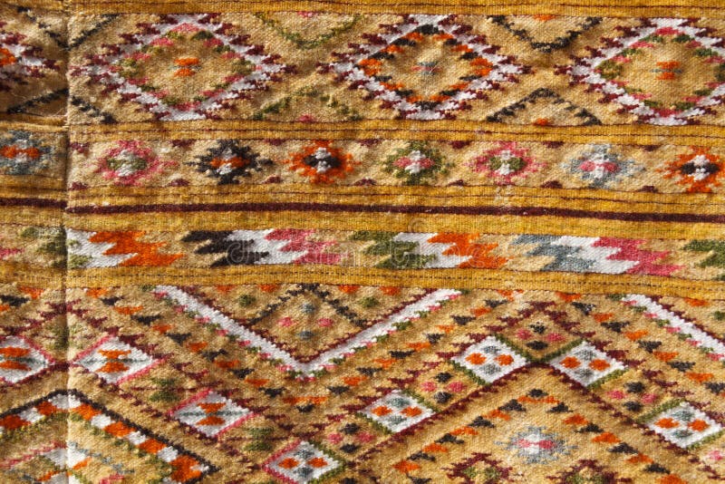 Hand made rug stock image. Image of detail, textile, indian - 45107855