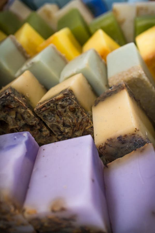 Hand Made Soaps stock image. Image of orange, pure, organic - 76514993