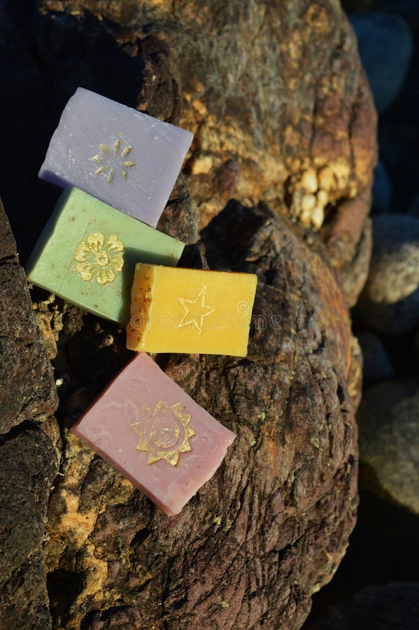 Hand-made Soaps stock photo. Image of home, soaps, hand - 60314664
