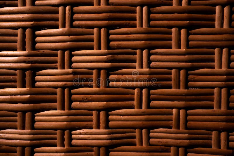 Hand-made Textured Basket. Wickerwork Close-up. Backdrop for Design ...