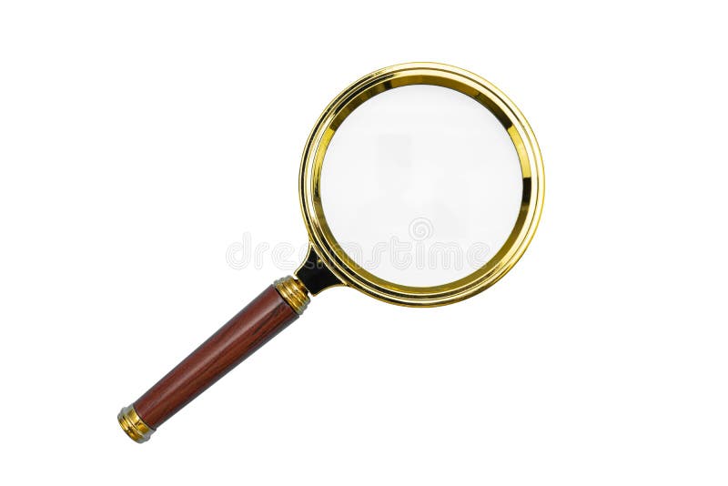 Magnifying Glass Search Icon Simple Vector Isolated White Background ...