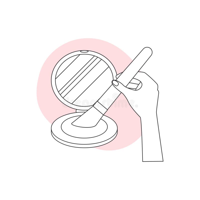 Hand Compact Stock Illustrations – 5,606 Hand Compact Stock ...