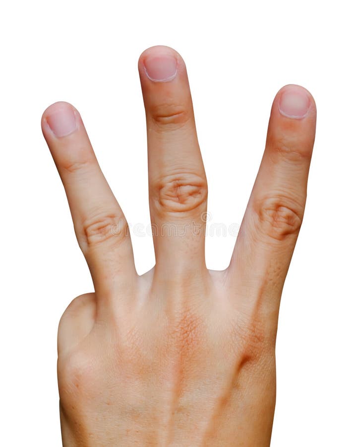 Hand making Isolated stock image. Image of isolated - 101857171