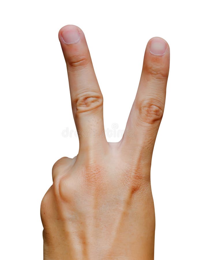 Hand making Isolated stock image. Image of isolated - 101857171