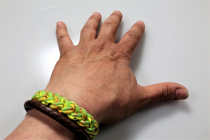 Hand of man stock image. Image of business, symbol, hands - 206853487