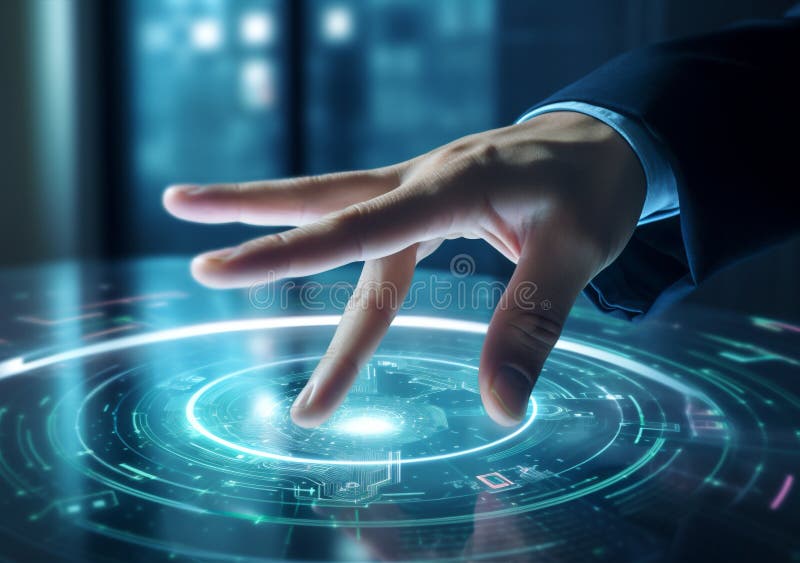 Technology Digital Design Background Science Abstract Light Web ...