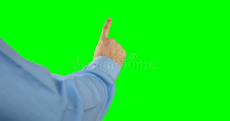 Hand of a Man Touching Digital Screen 4k Stock Footage - Video of ...