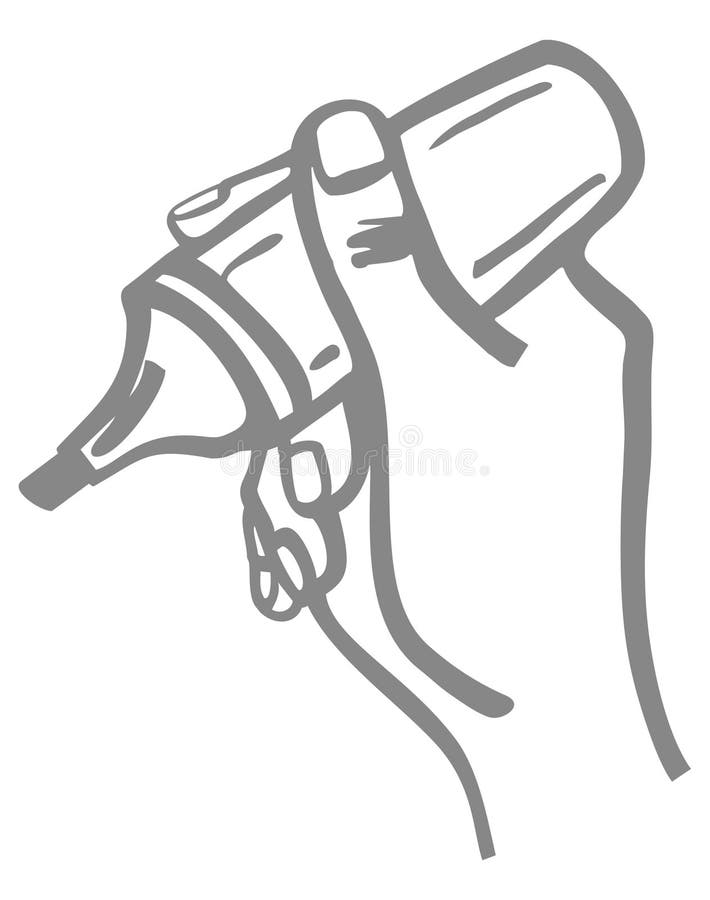 Hand with marker doodle. stock vector. Illustration of drawing - 18282547