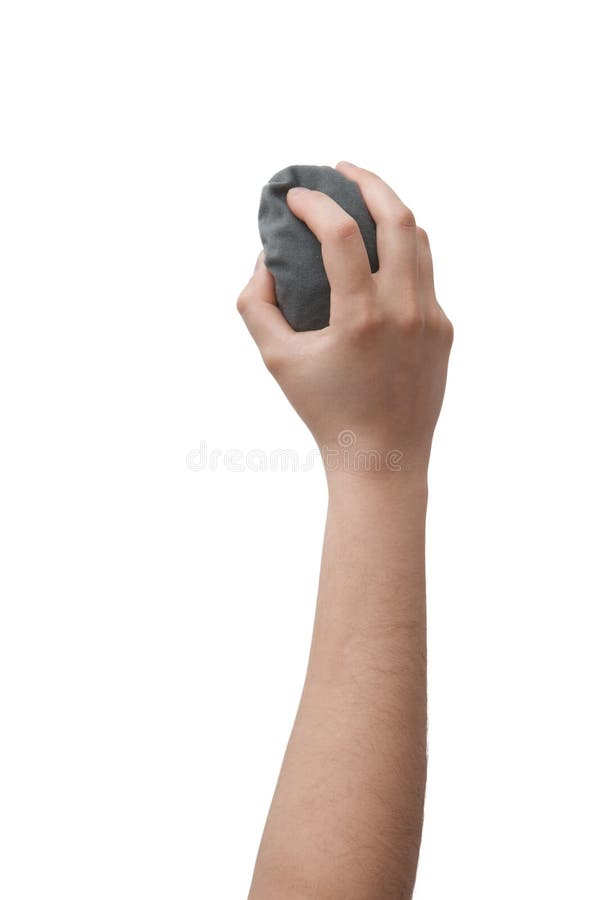 Hand with marker eraser stock image. Image of inspiration - 92410465