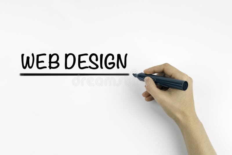 Hand with Marker Writing: Web Design Stock Image - Image of html ... Hand with Marker Writing: Web Design Stock Image - Image of html ...