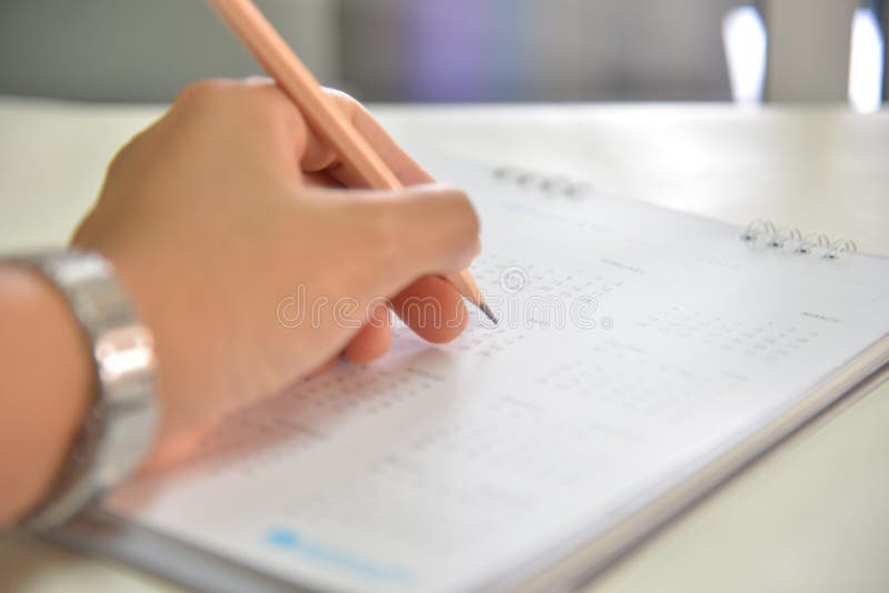 Hand marking plan stock photo. Image of sign, mark, meeting - 90283742