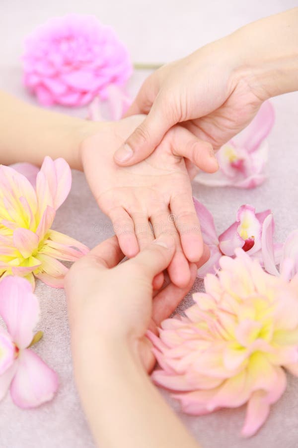 Hand massage stock image. Image of pleasant, finger, massage - 45974115
