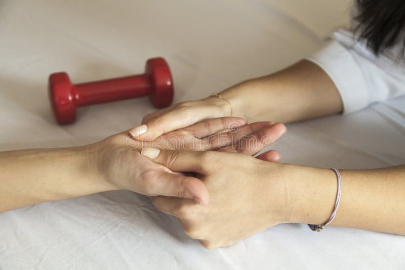 Hand Massage stock photo. Image of soothe, peaceful, calming - 2320292