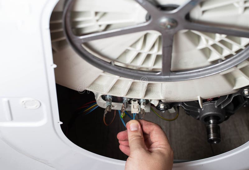 The Hand of the Master Removes the Electrical Chips To Remove the ...