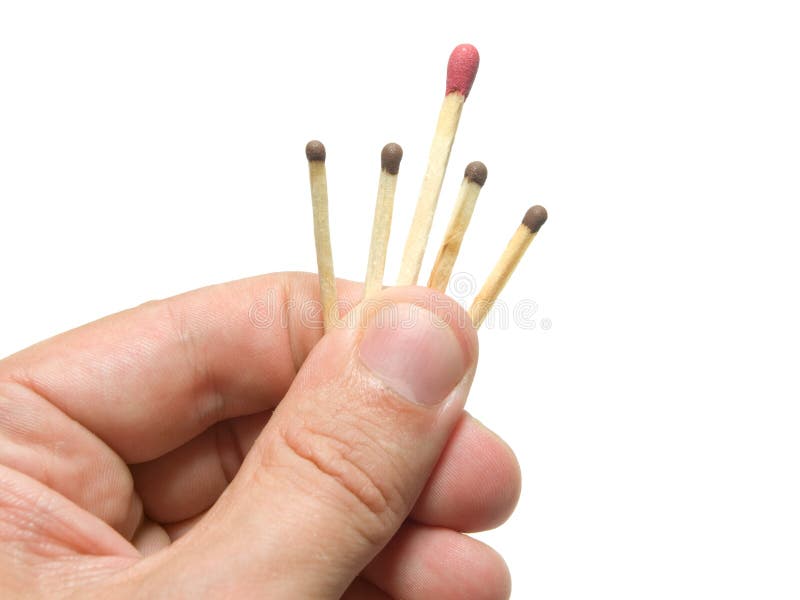 Hand And Matches Picture. Image: 6106440