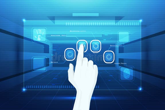 Finger Matching Stock Illustrations – 1,366 Finger Matching Stock ...