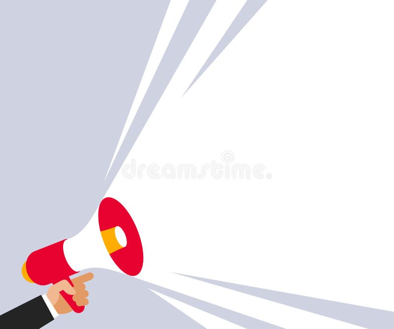 Background Loudspeaker Announcement Stock Illustrations – 31,716 ...