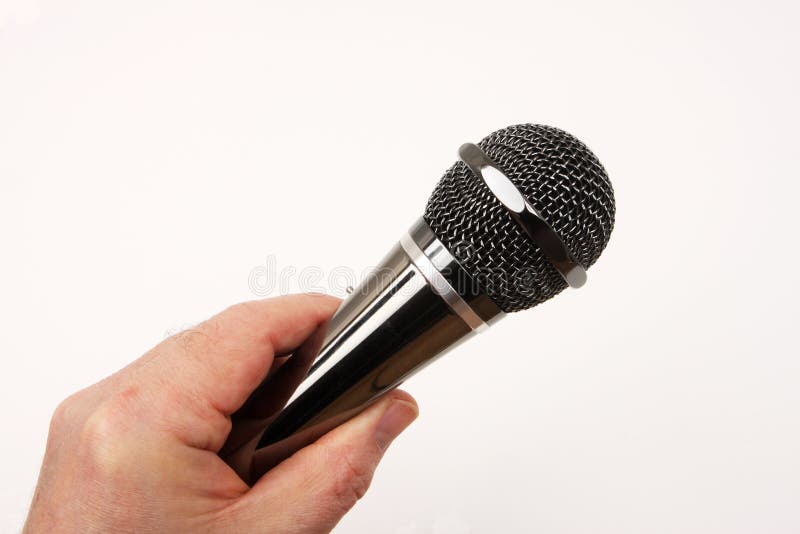 Hand Microphone Picture. Image: 8624189
