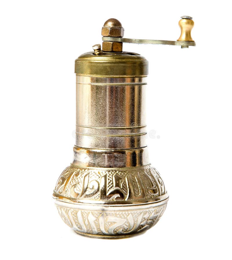 Antique Hand-mill for a Grindi Stock Image - Image of grind, decorative ...