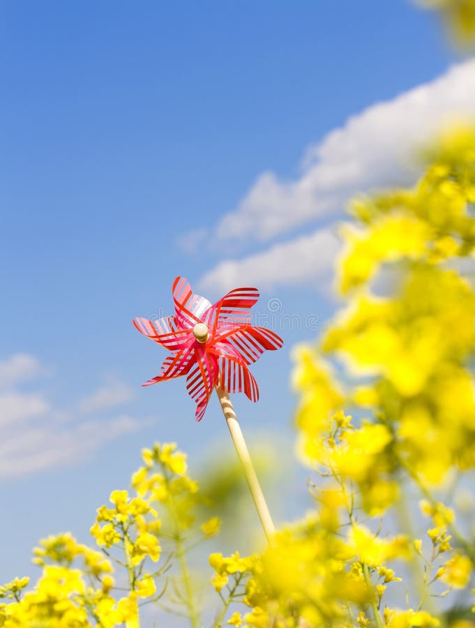 Hand mill against blue sky stock photo. Image of rainbow - 5033804