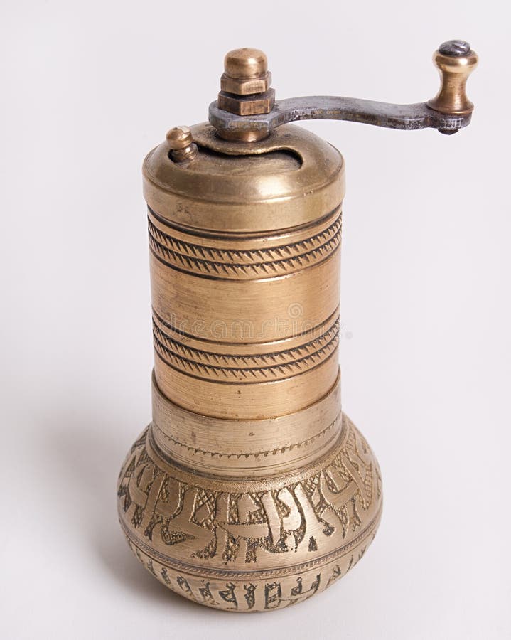 Hand mill for spices stock image. Image of pepper, arabic - 70084787