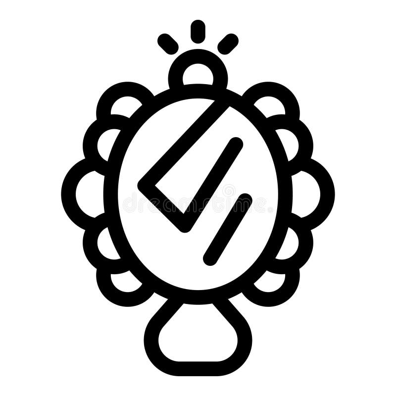 Hand Mirror with Reflection Shining, a Concept of Self Reflection Stock ...