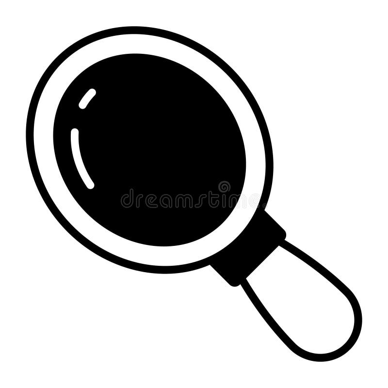 Hand Mirror Vector Design, Vanity Mirror in Editable Icon Stock Vector ...