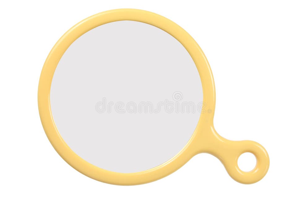 Hand Mirror stock photo. Image of white, reflection, shot - 34688460