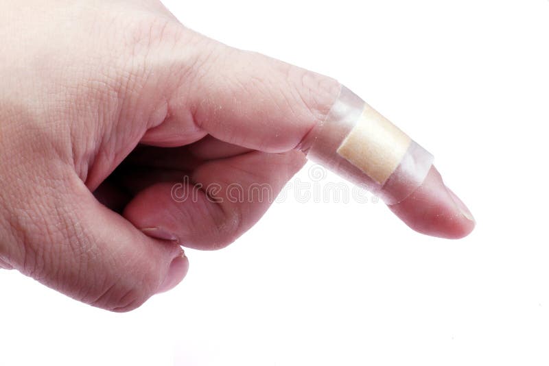 Hand im Gips stockbild. Bild von disch, obacht, pflaster - 64405559
