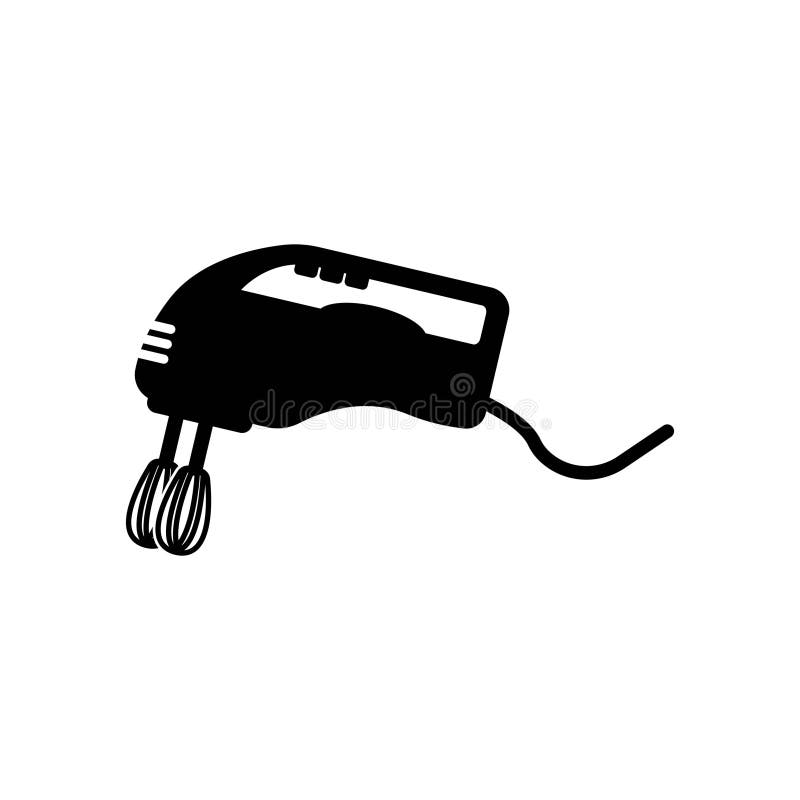 Hand Mixer Icon Vector Illustration Simple Design Stock Vector ...