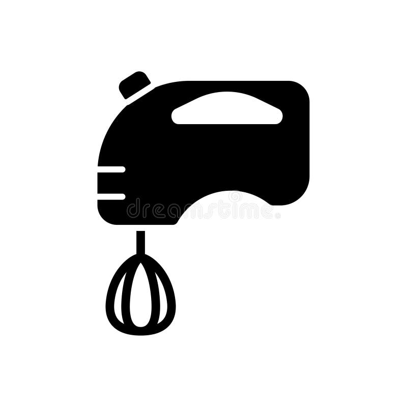 Hand Mixer Icon Vector on Trendy Design Stock Vector - Illustration of ...
