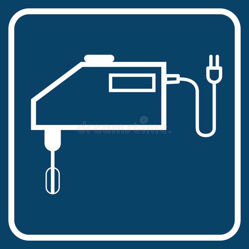 Hand Mixer. Vector Illustration Decorative Design Stock Vector ...