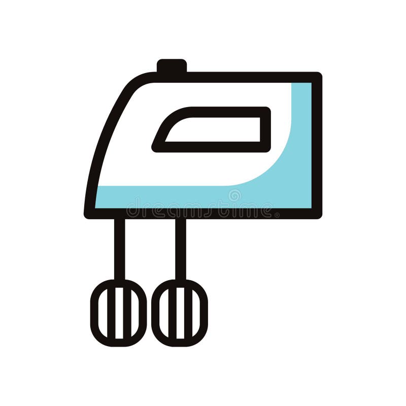 Hand Mixer. Vector Illustration Decorative Design Stock Vector ...